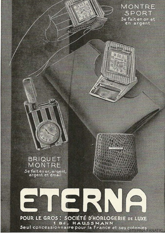 Eterna advertisement 1929 - Eterna-Fanatic.com