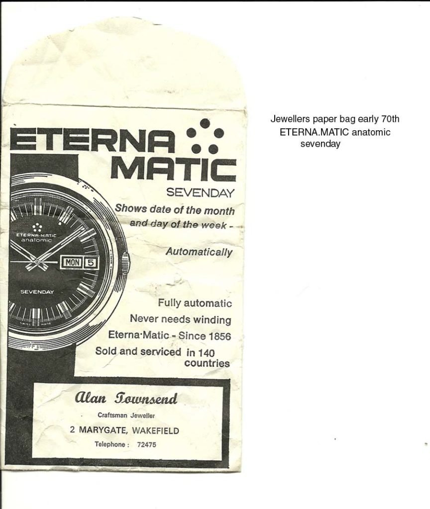 Eterna advertisement 1970 - Eterna-Fanatic.com