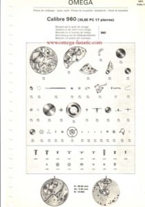 Omega caliber 960 - Eterna-Fanatic.com